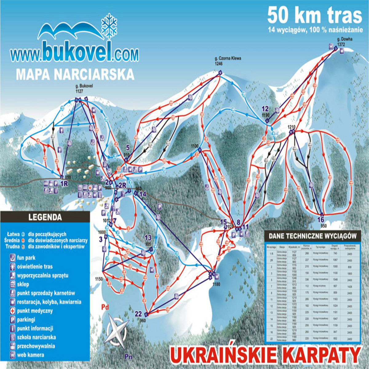 Bukovel - czyli narty na Ukrainie - Narty.pl