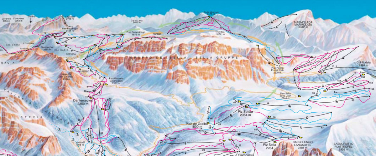 Słynna włoska karuzela – Sella Ronda - Narty.pl