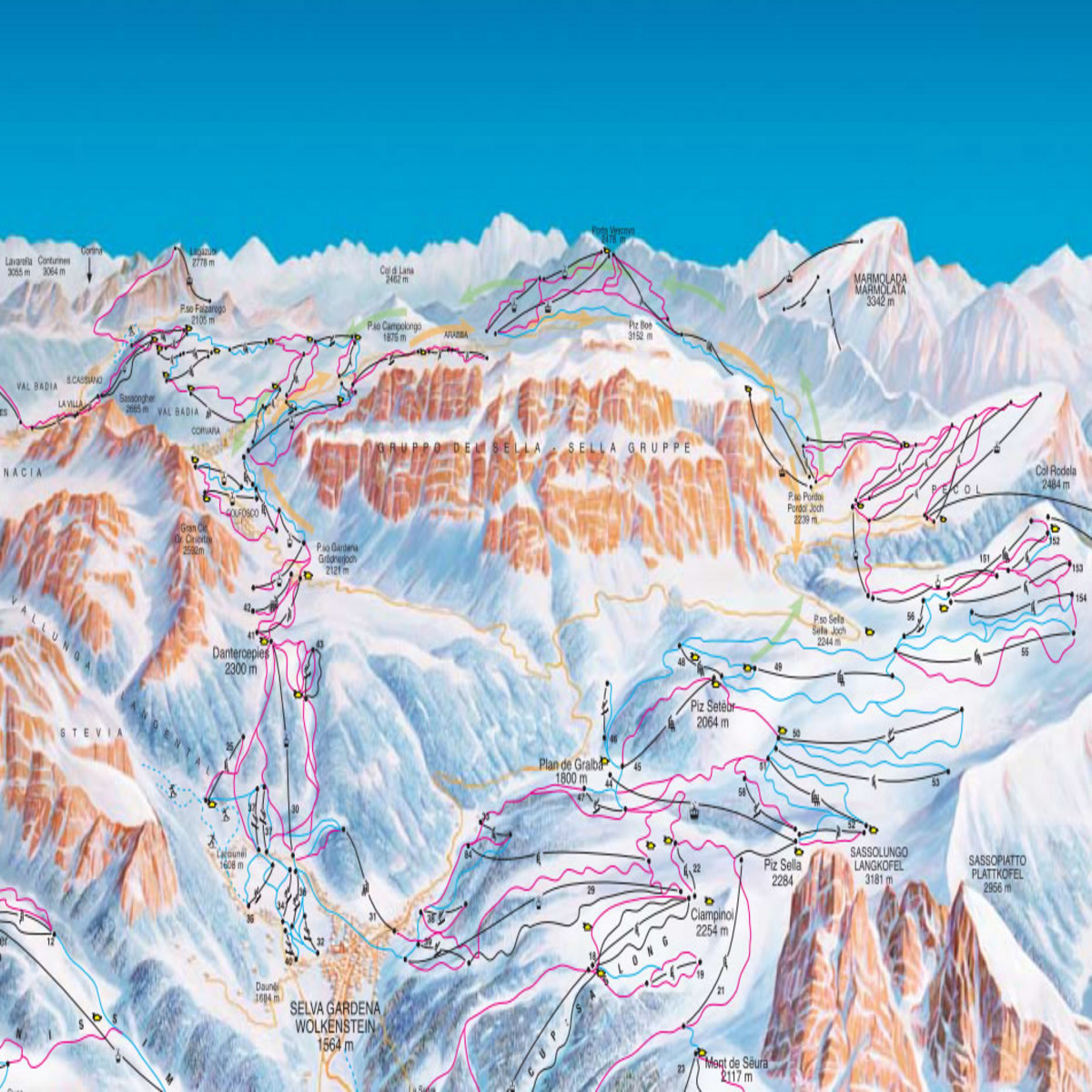 Słynna włoska karuzela – Sella Ronda - Narty.pl