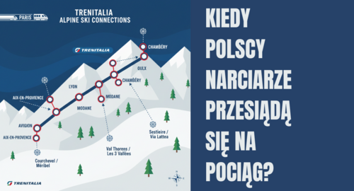 Włoska ofensywa kolejowa na francuskie Alpy a sprawa "polska". - Narty.pl